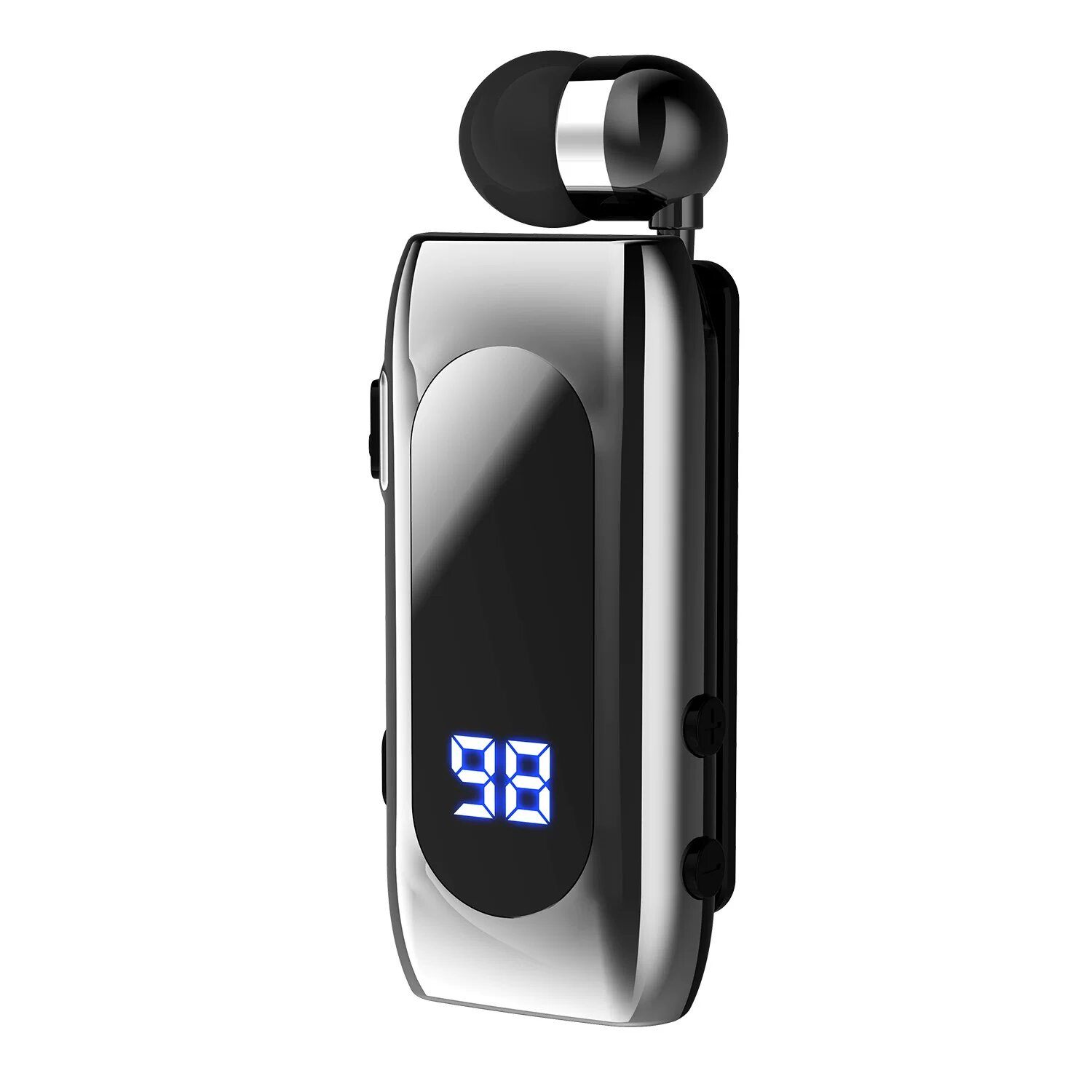 K55 Серые беспроводные наушники Bluetooth с шумоподавлением, 40-часовым аккумулятором, наушники-воротник для спорта