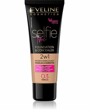 Тональный крем Eveline Cosmetics Selfie Time, светло-бежевый, 30 мл