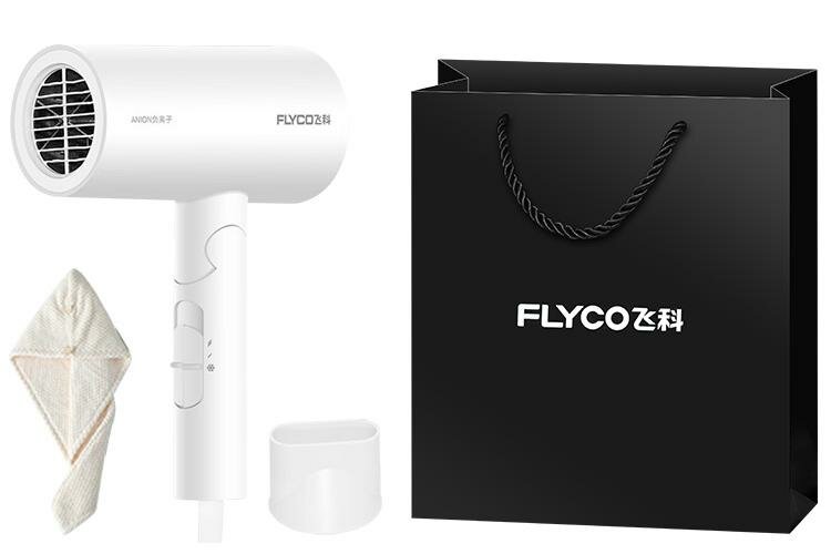 Фен унисекс FLYCO FH6276, 1800W, складной, быстрая сушка
