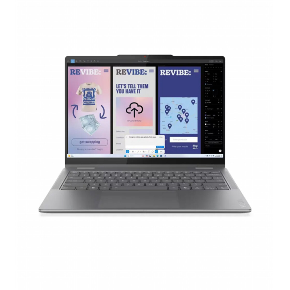 Ноутбук Lenovo Yoga 7 2-in-1 16IML9 14 OLED WQXGA+/Core Ultra 7 256V/16 Gb/512 Gb/Intel Arc/Win 11/серый