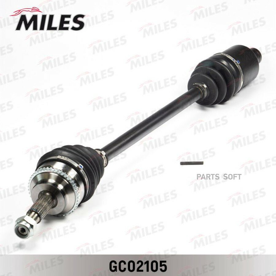 MILES GC02105 Привод в сборе RENAULT CLIO II/KANGOO 1.5D 01-09 прав. ()