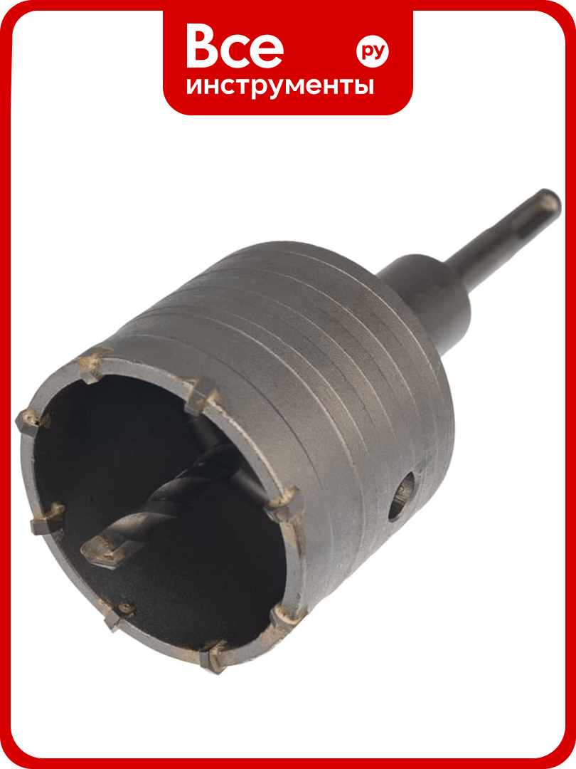 Коронка по бетону в сборе KRANZ М22x73 мм, хвостовик SDS-plus KR-91-0415