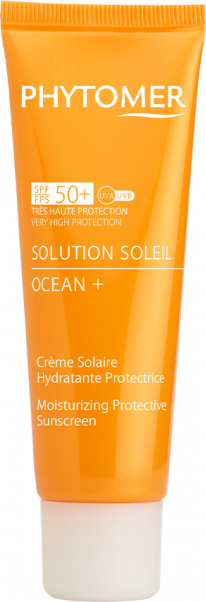 PHYTOMER Солнцезащитный увлажняющий крем для лица "Океан" SPF50+ Moisturizing Protective Sunscreen SPF50+ 200ml