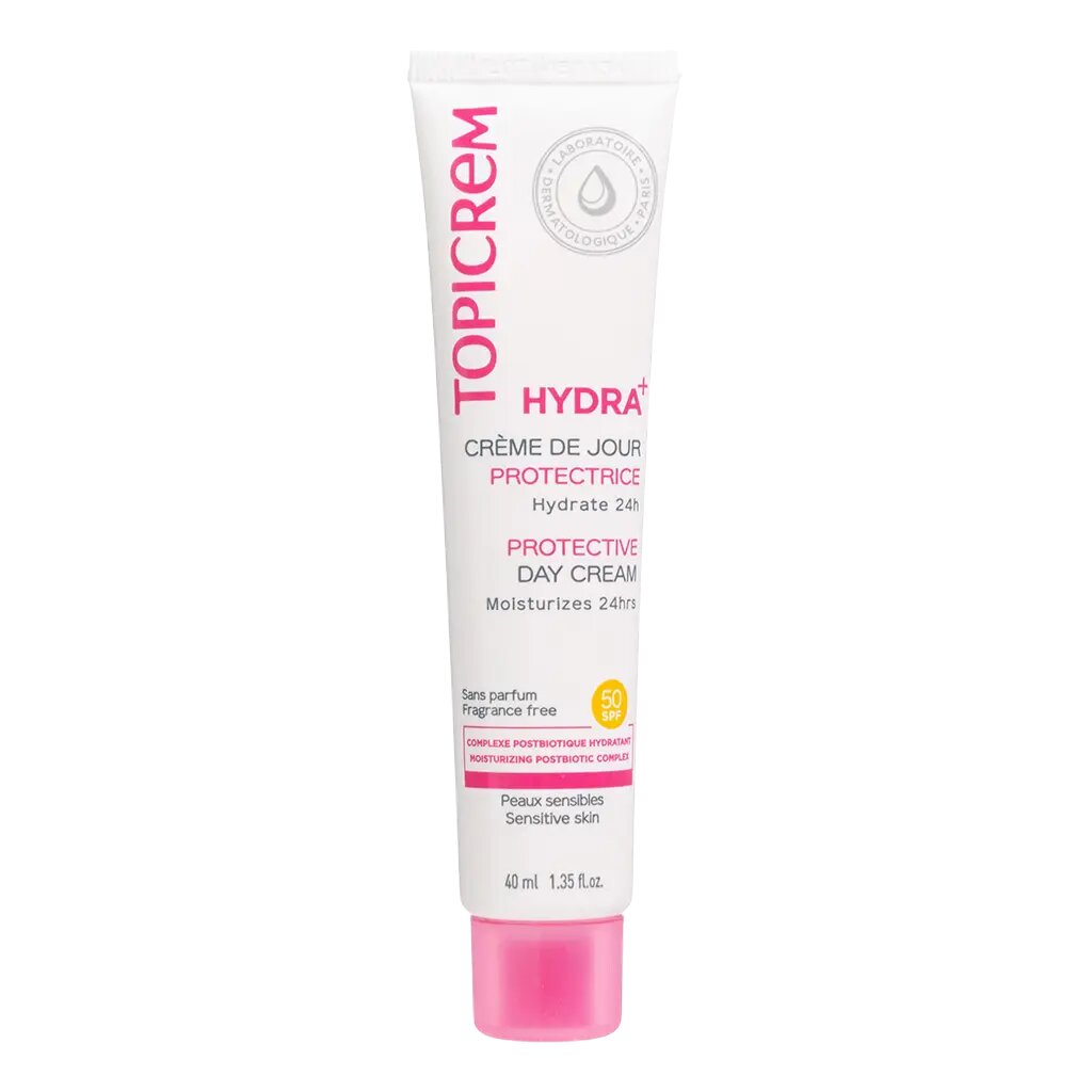 Topicrem Hydra+ Дневной крем с защитным фактором SPF50 40 мл 1 шт