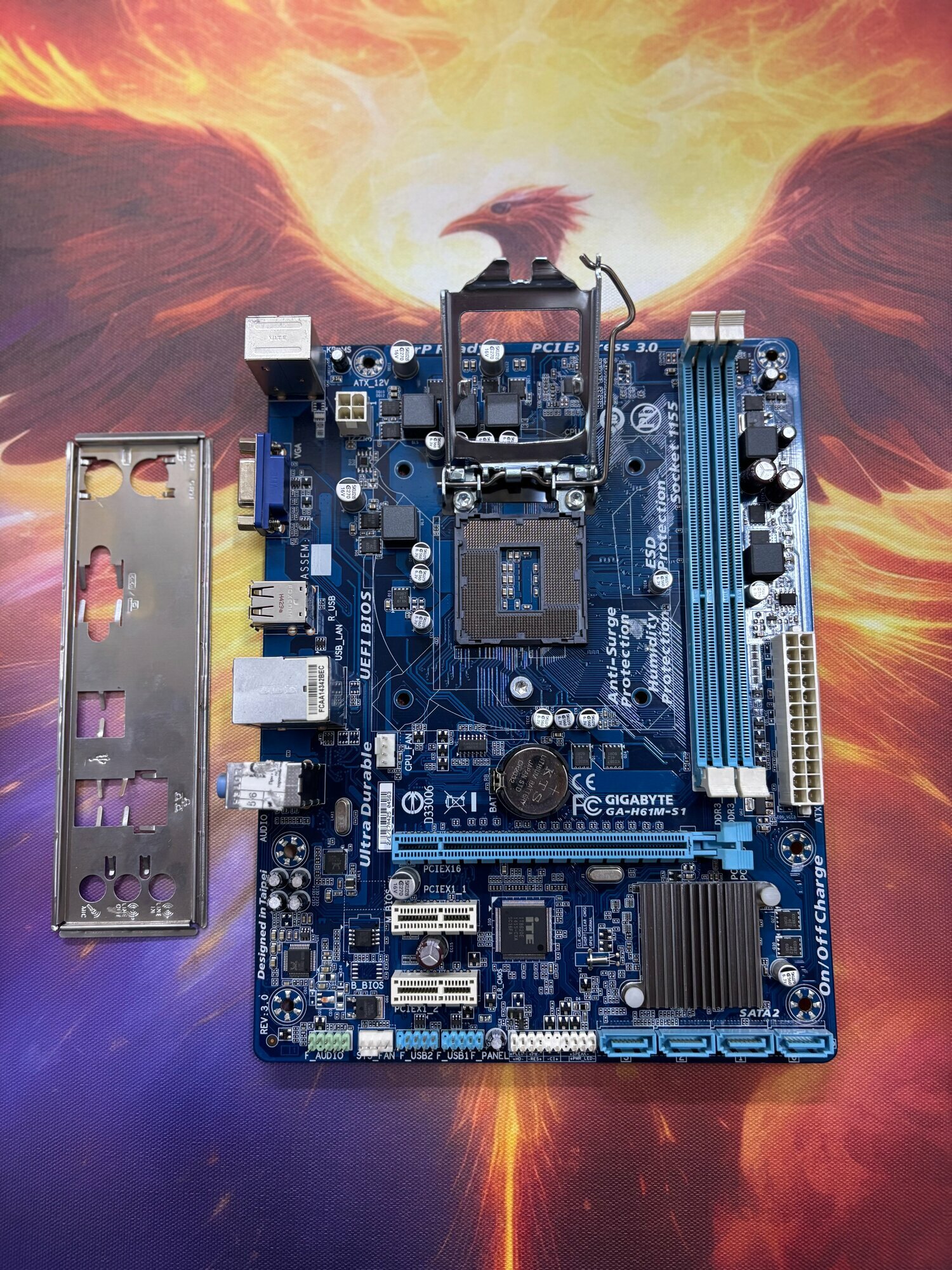 Материнская плата GigaByte GA-H61M-S1 Socket 1155