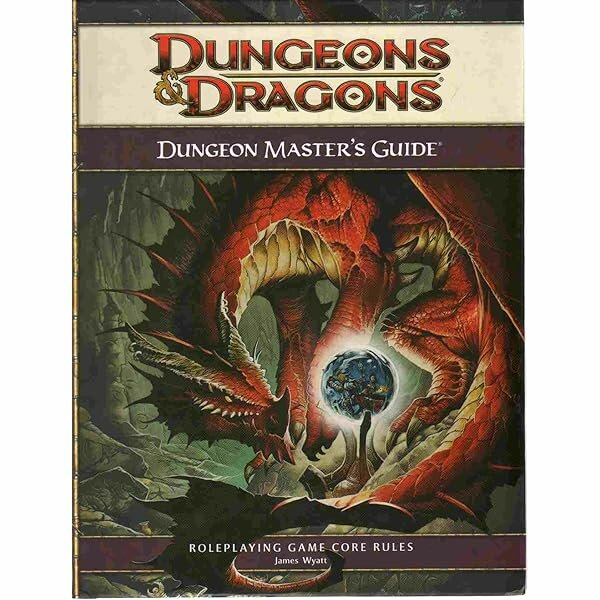 Dungeons & Dragons Dungeon Master's Guide: Roleplaying Game Core Rules, 4th Edition，Reprinted paperback book