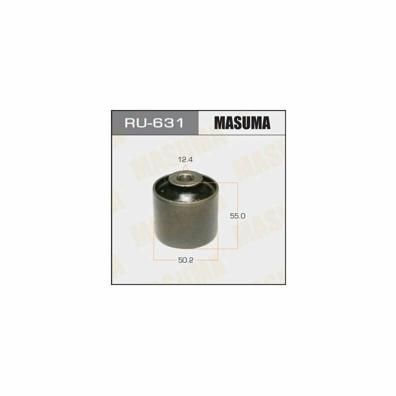 Сайлентблок MASUMA LAND CRUISER PRADO/ GRJ150, TRJ150, KDJ150 rear LEXUS GX460 2009-2025, LEXUS GX470 2002-2009, TOYOTA 4RUNNER 2002-2025, TOYOTA LAND CRUISER PRADO 2002-2025 48710-35060,48710-35070,487