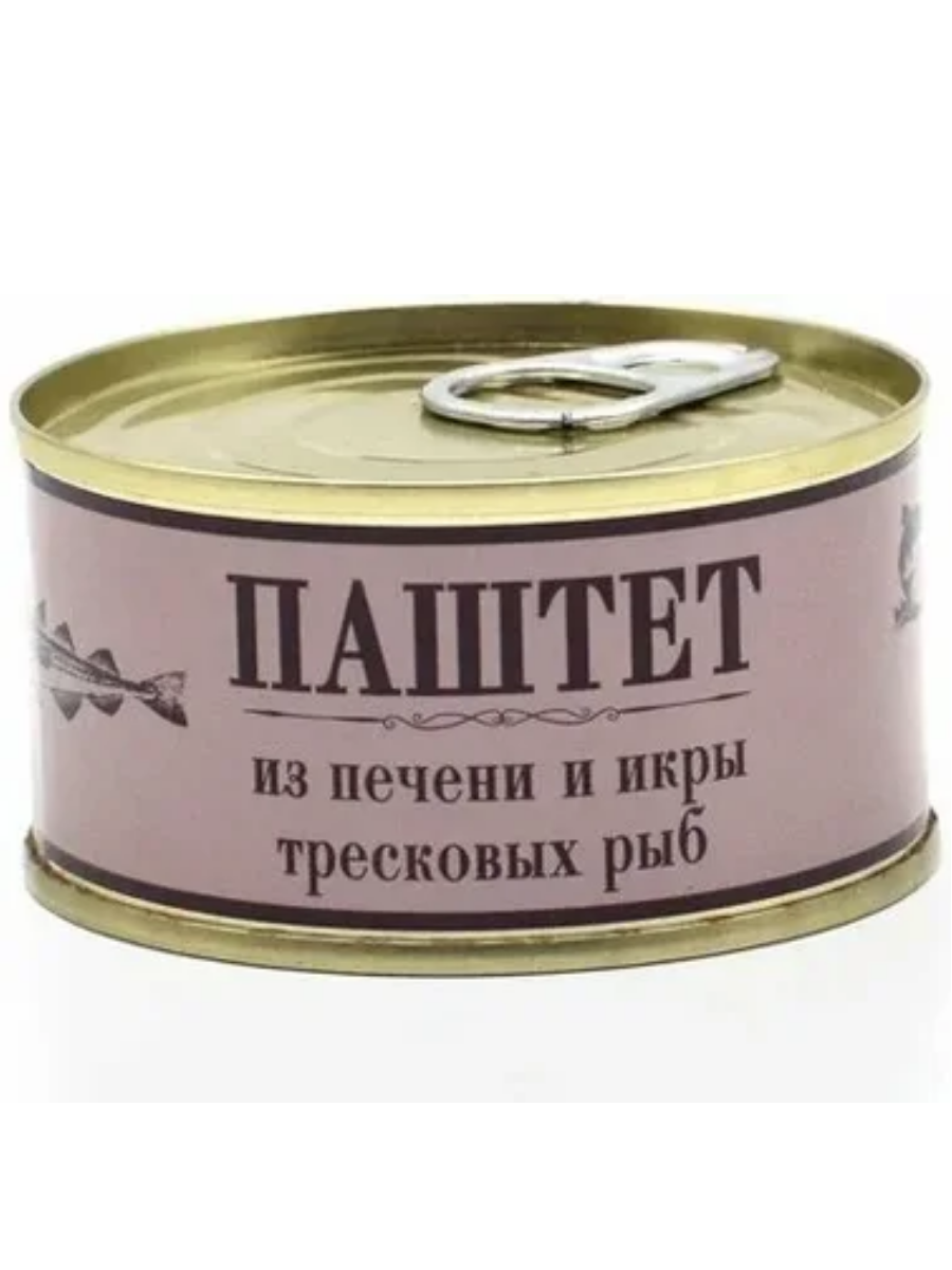 Паштет из печени и икры тресковых рыб Кайтес 120г