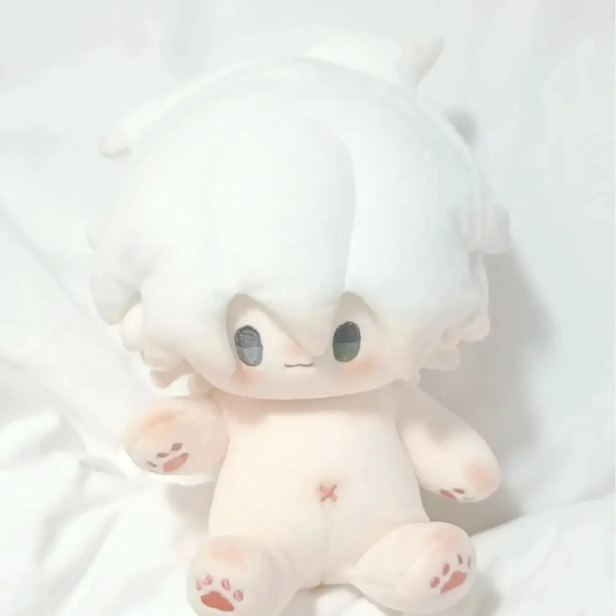 Плюшевая игрушка Данганронпа Нагито Комаэда, 20 см, with Skeleton