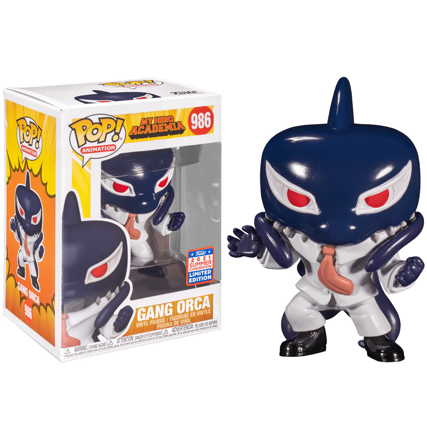 Фигурка POP Gang Orca (Эксклюзив Virtual FunKon 2021) из аниме My Hero Academia 986