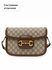 Сумка кросс-боди GUCCI 1955 Horsebit Small, бежевый/коричневый