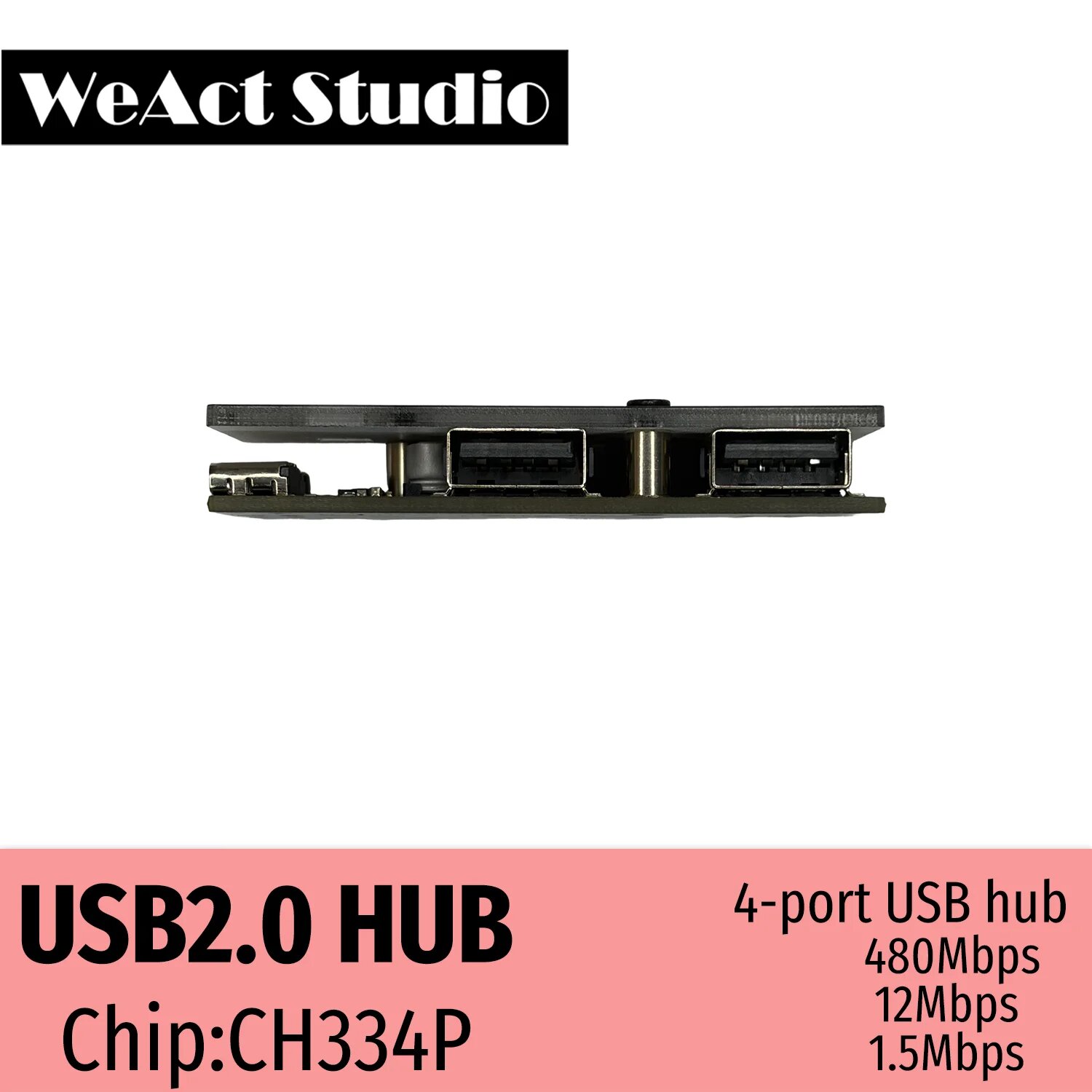 WeAct USB2.0 HUB CH334P — фото 1