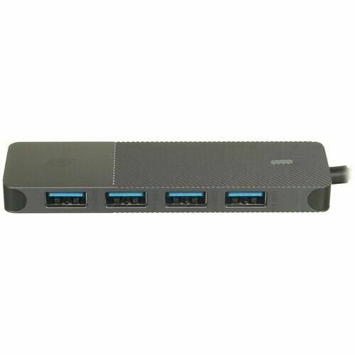 USB-разветвитель, скорость передачи данных 5 Гбит/сек, цвет- черный, полезный