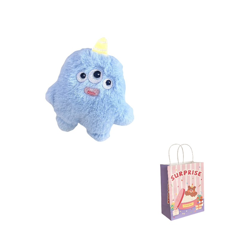 Монокуляр унисекс KUNYACHONG, Красный глаз, плюшевая подвеска, 9CM EU, Blue Single-Eye Monster Pendant