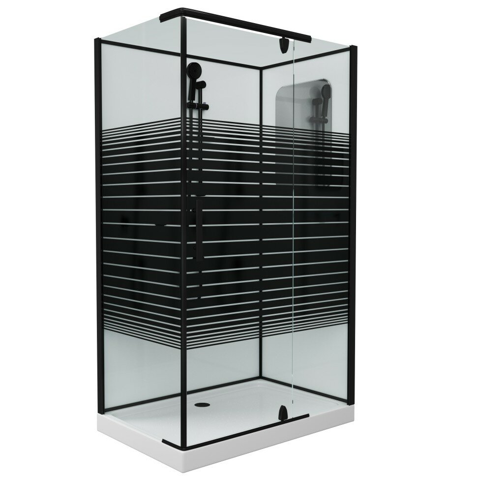 Душевая кабина Grossman Classic GR272QR (120х80х205) дверь распашная,4 места