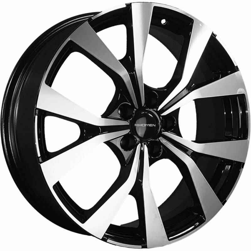 Литой колесный диск Khomen Wheels KHW1906 (Mazda CX-5/CX-8) 7x19/5x114,3 ET45 D67,1 Black-FP