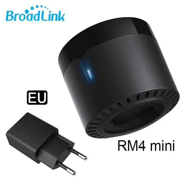 BroadLink RM4 Mini Wi-Fi Универсальный пульт для Smart TV с датчиком RM4 mini and EU plug