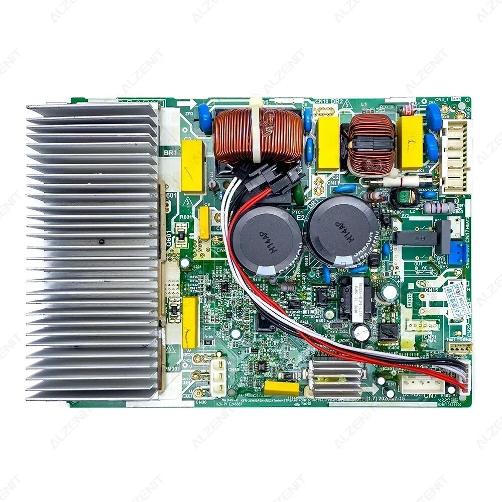 Используется для платы управления кондиционером Midea KFR-35W/BP3N-(RX24Tmini+STR6A161+GIB10CH60TS-L+TPD4204F). D.13. WP2-1 17122000048121-оригинальная модель