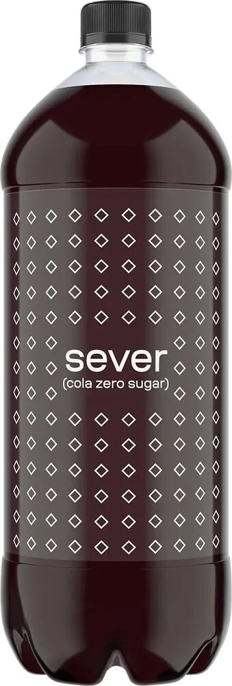 Напиток SEVER Cola Zero Sugar, газированный, 2 л