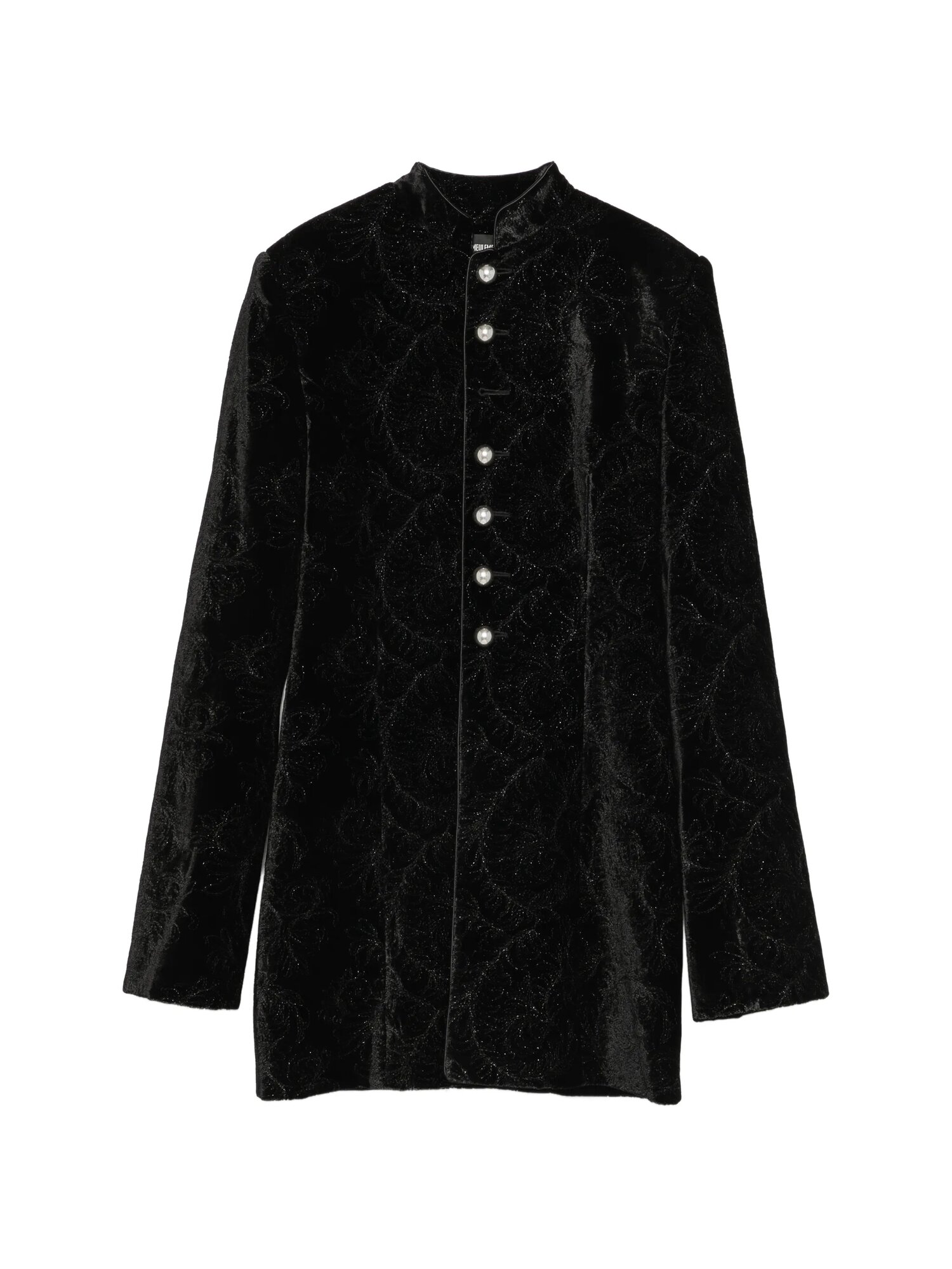 Пиджак Jacquard-patterned pearl-button jacket