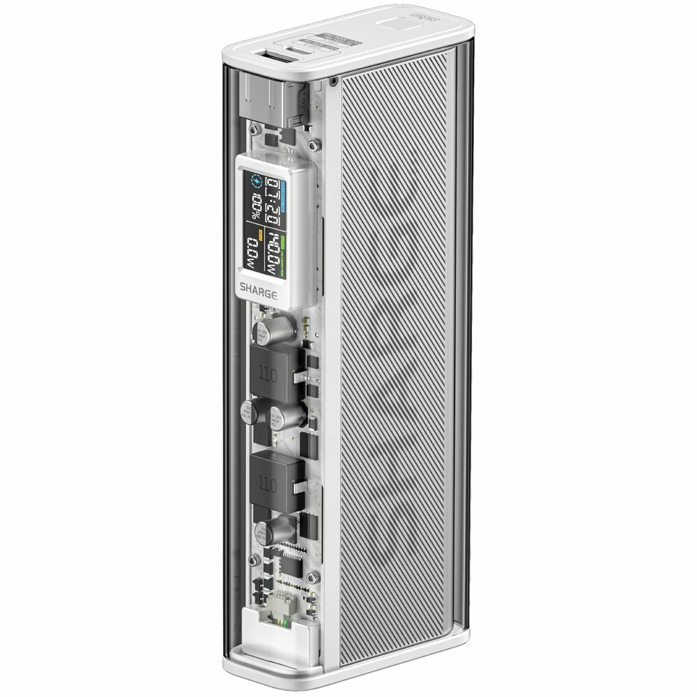 Внешний аккумулятор Sharge Shargeek 140 20000 мАч 140W серебристый