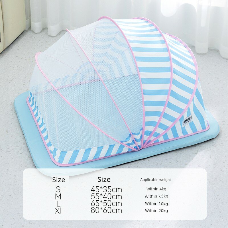 Закрытая собачья кровать Bondi Blue для маленьких померанцев и тедди пород до 8 фунтов (размер S)