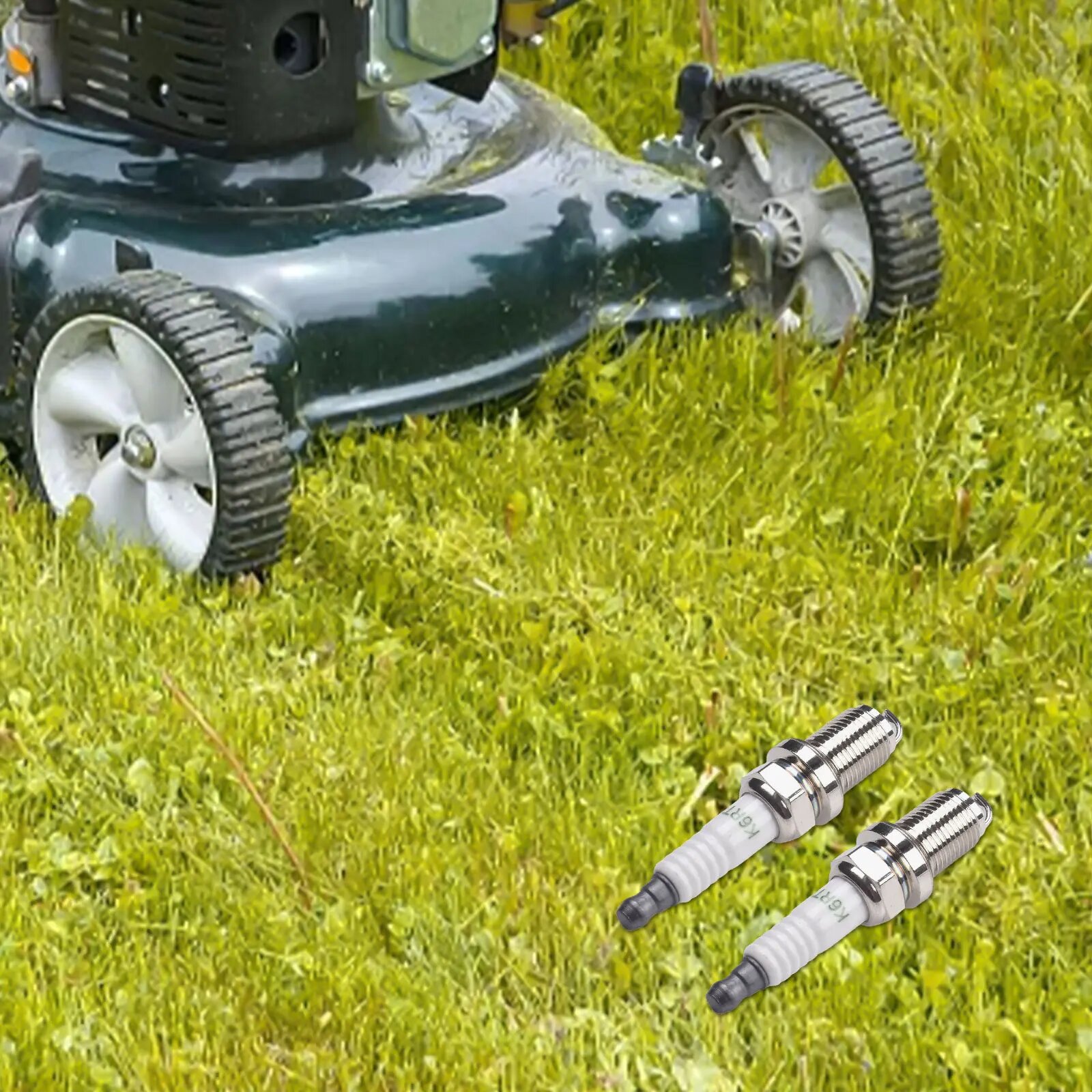 2 шт. свечи зажигания VIBRATITE Champion RC12YC для бензопил, кусторезов, газонокосилок