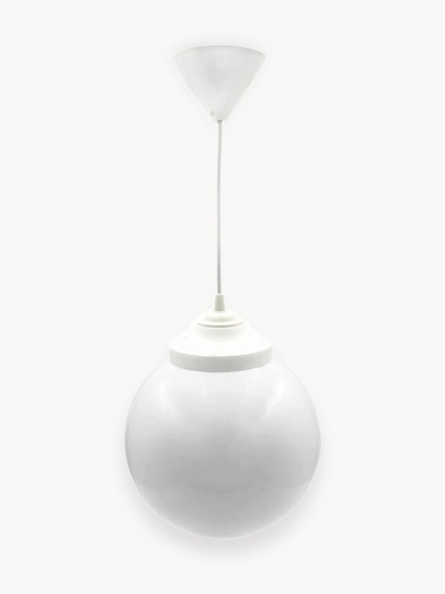 Светильник подвесной свет Шар 1х60 Вт Е27 IP20 белый