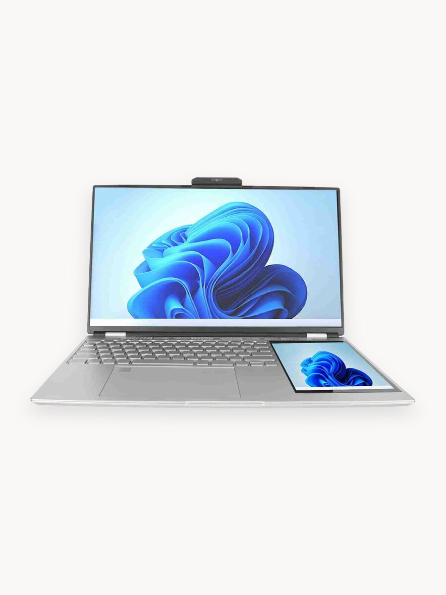 Ноутбук с двойным экраном 1920x1080 15,6 дюйма IPS 1280x800 7 -дюймовый сенсорный экран IPS 16 ГБ отпечатка пальцев разблокировать ноутбук 100–240 В 16 ГБ+128 ГБ Великобритании