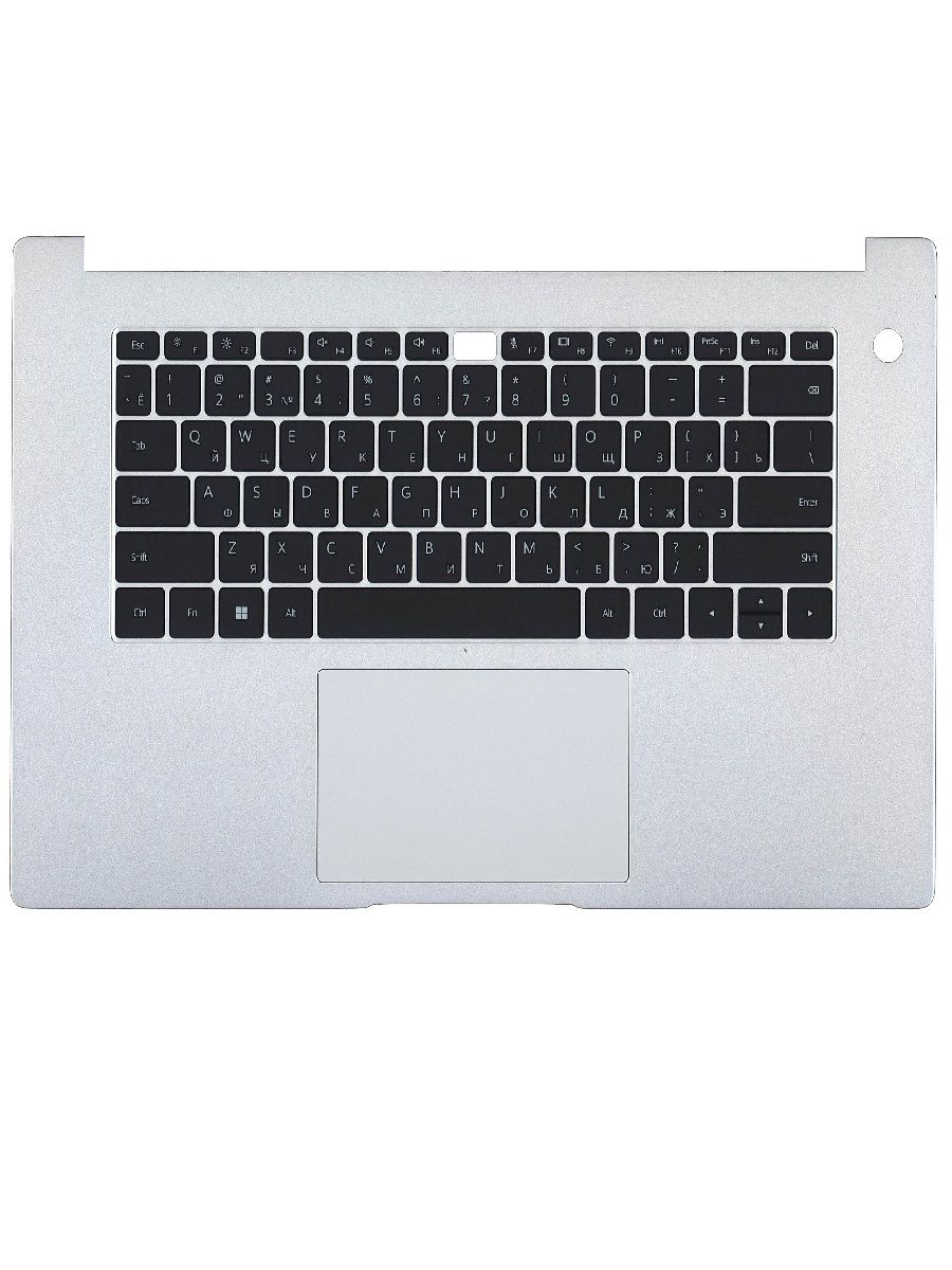 Клавиатура совместима с Huawei MateBook D 15 BohrD-WDI9A Mystic Silver 02355CMY, топкейс