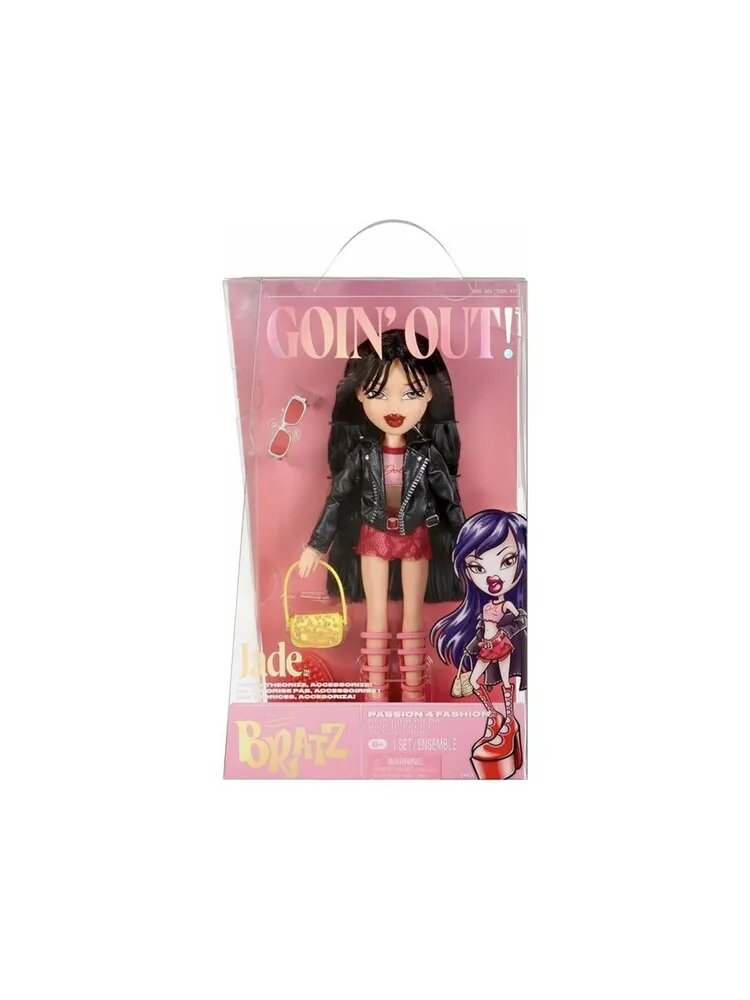Кукла Bratz Jade "Goin Out!" с аксессуарами, шарнирная, 28 см
