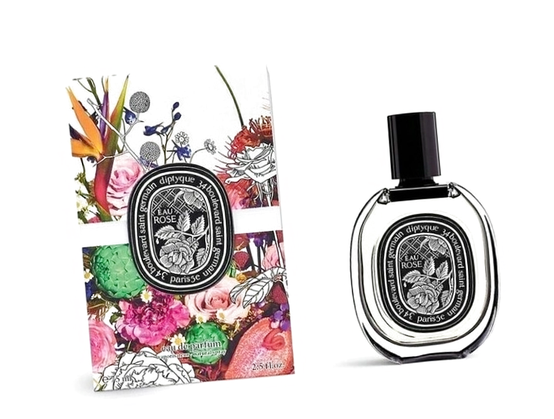 Парфюмерная вода Diptyque Eau Rose 75 мл для женщин и мужчин - Диптик О Роз Де парфюм