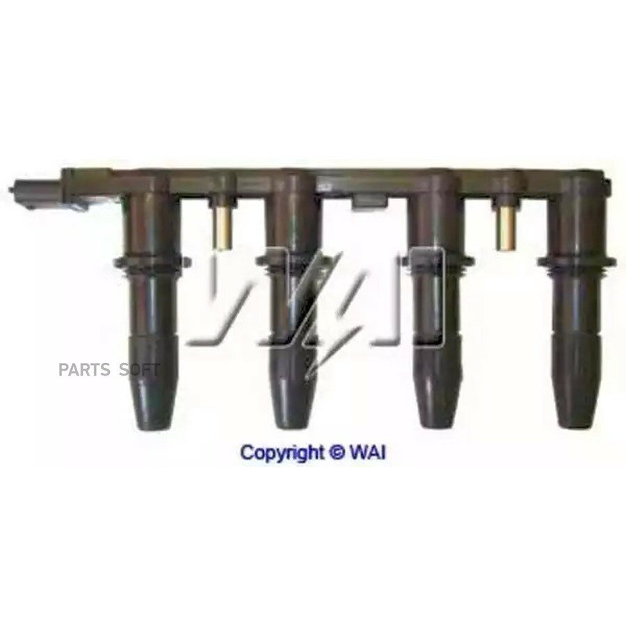 WAI CUF079 катушка зажигания!\ Opel Astra/Vectra/Zafira/Corsa/Meriva 1.6-1.8i 02>
