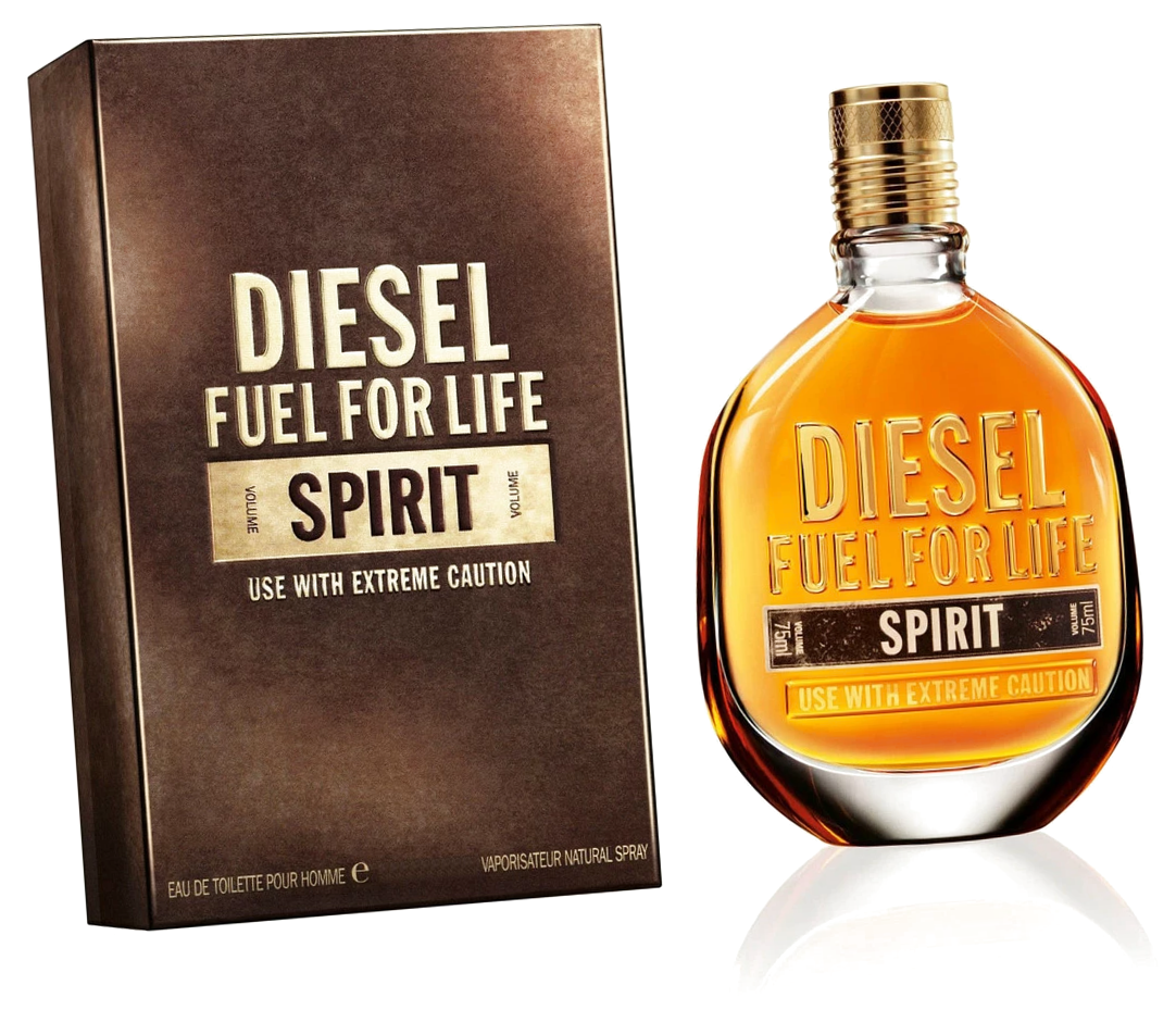 Мужской парфюм Дизель Фуел Фо Лайф Спирит 75 мл / Fuel For Life Spirit