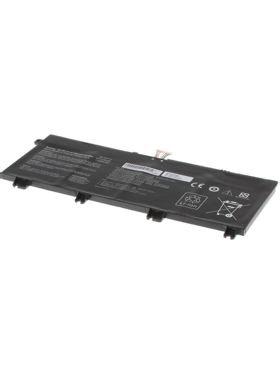 Аккумуляторная батарея для ноутбука Asus GL703VD FX705GM (B41N1711) 15.2V 64Wh черная
