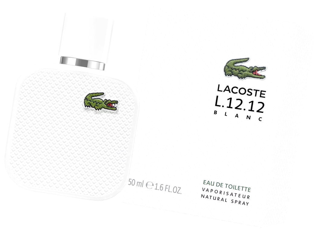 Lacoste L 12.12 Blanc Pure мужские духи 50 мл / Лакоста Белый Бланк