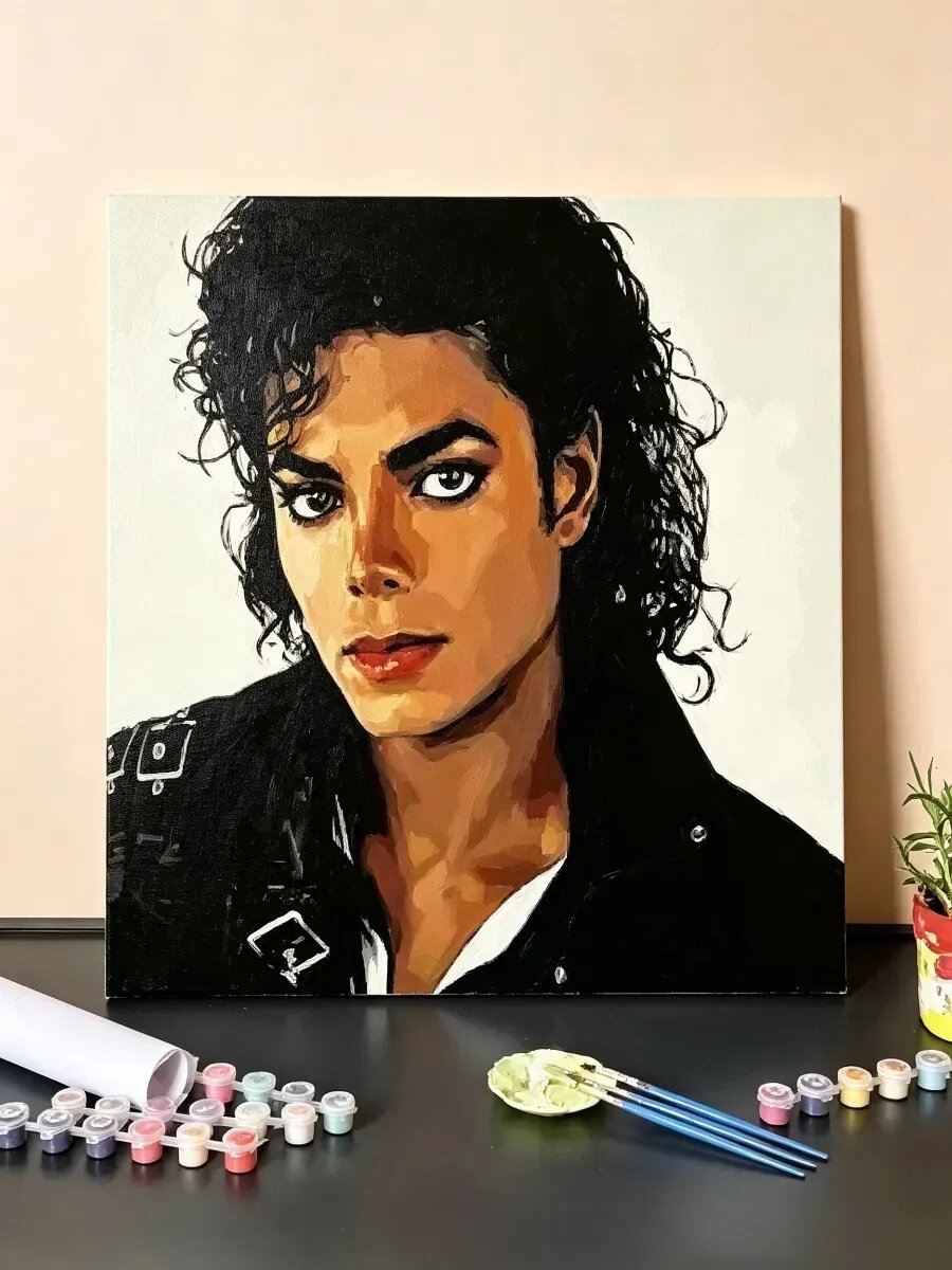 DIY картина Michael Jackson холст с фото на заказ