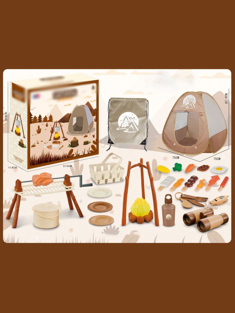 Детская Игровая Палатка И Игровой Набор Игрушек Для Пикника Туризм