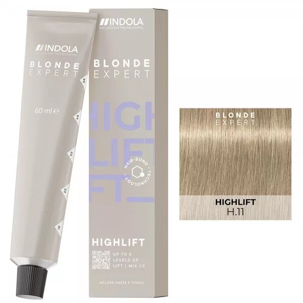 Indola Blonde Expert Highlift H.11 Интенсивный Пепельный Краска для волос 60 мл