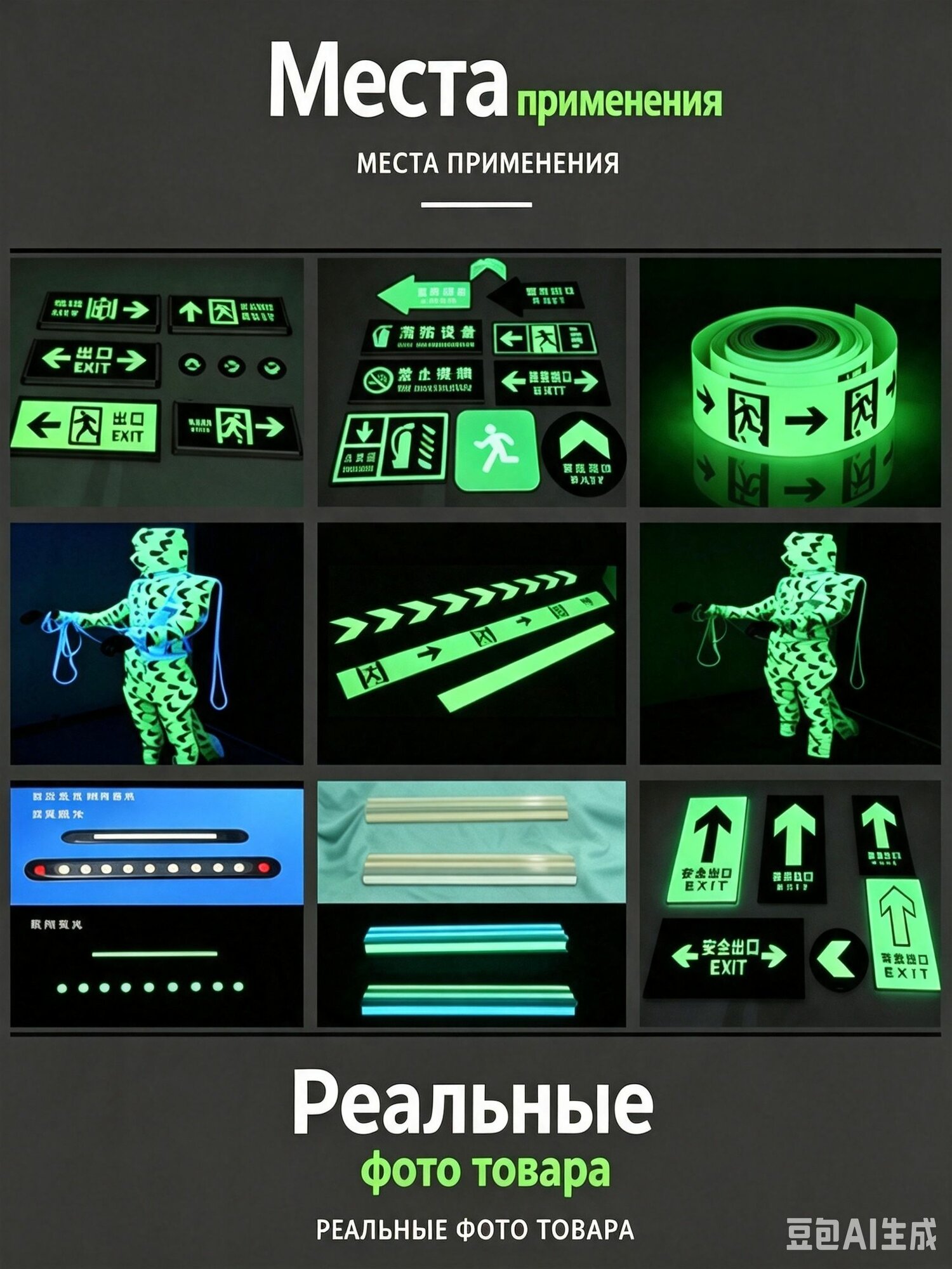 Флуоресцентная лента — фото 1