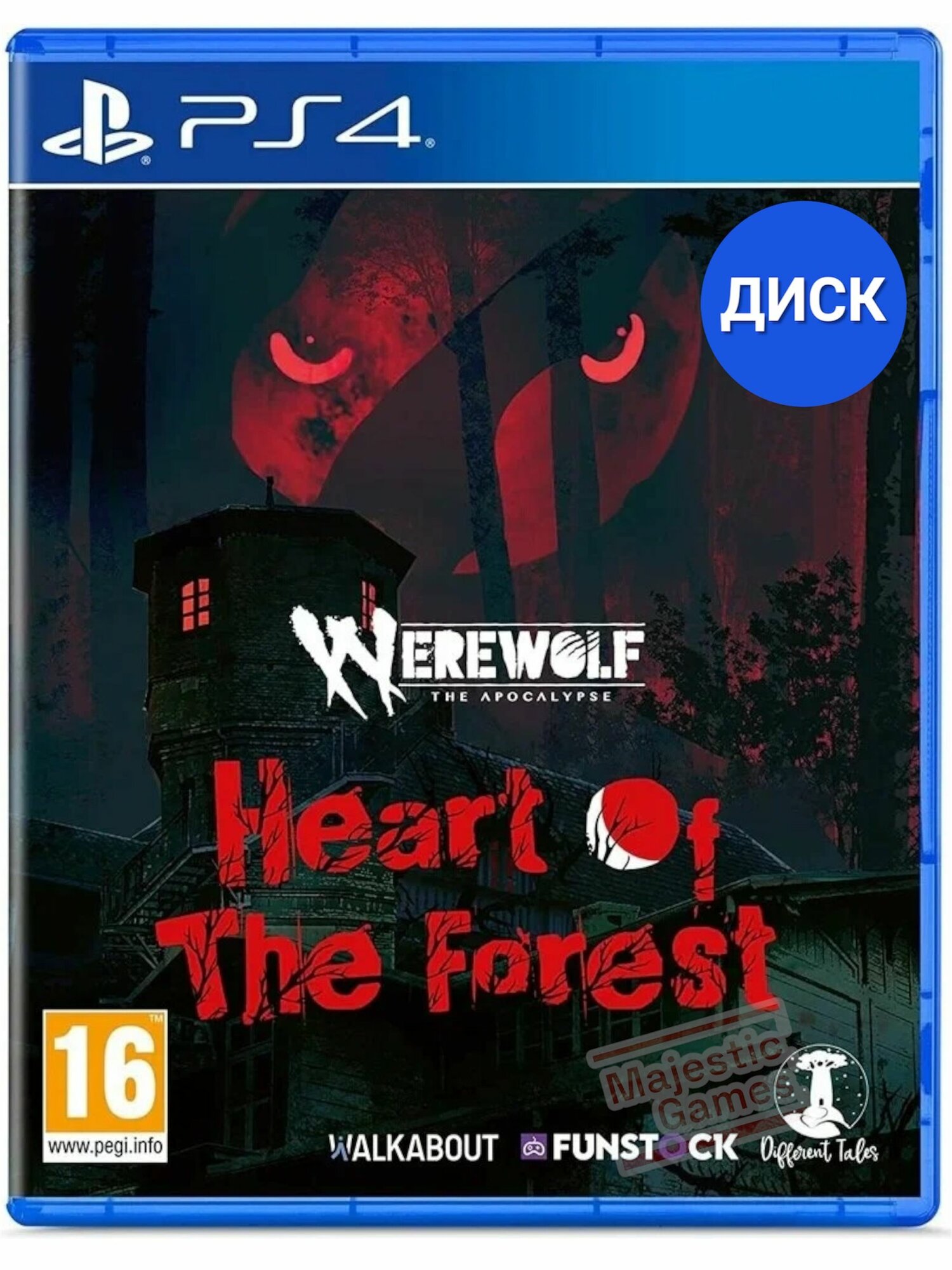 Игра Werewolf: The Apocalypse - Heart of the Forest (Диск, PS4, Английская версия)