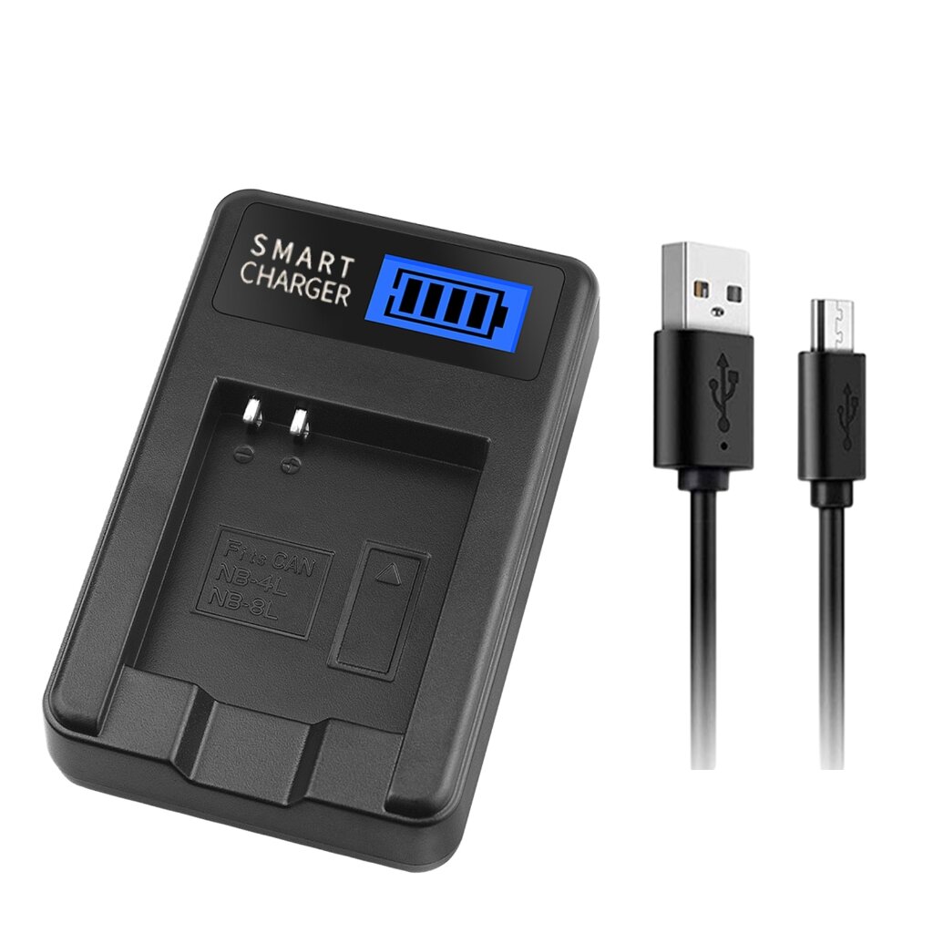Портативный ЖК-дисплей NB4L С Дисплеем USB-Камеры, Зарядные Устройства для 50 55 60 Камер, Удобный Источник Питания Для Зарядки