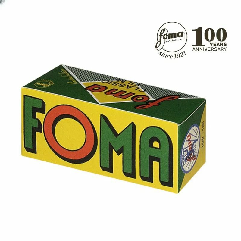Фотопленка цветная Foma Fomapan Classic 100 iso100 /Специальное памятное издание