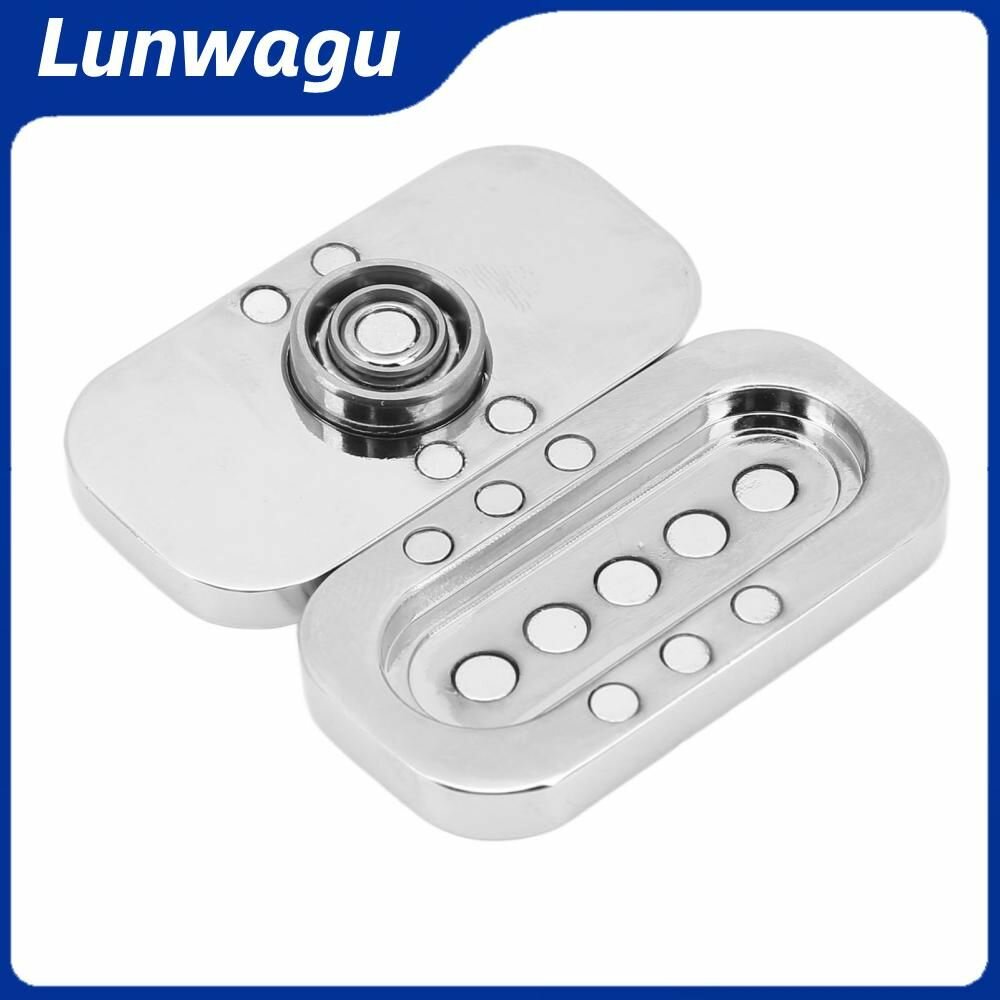 Слайдер-антистресс Owl Fidget Slider, магнитный металлический мини-игрушка для снятия стресса для людей с ADHD и ADD