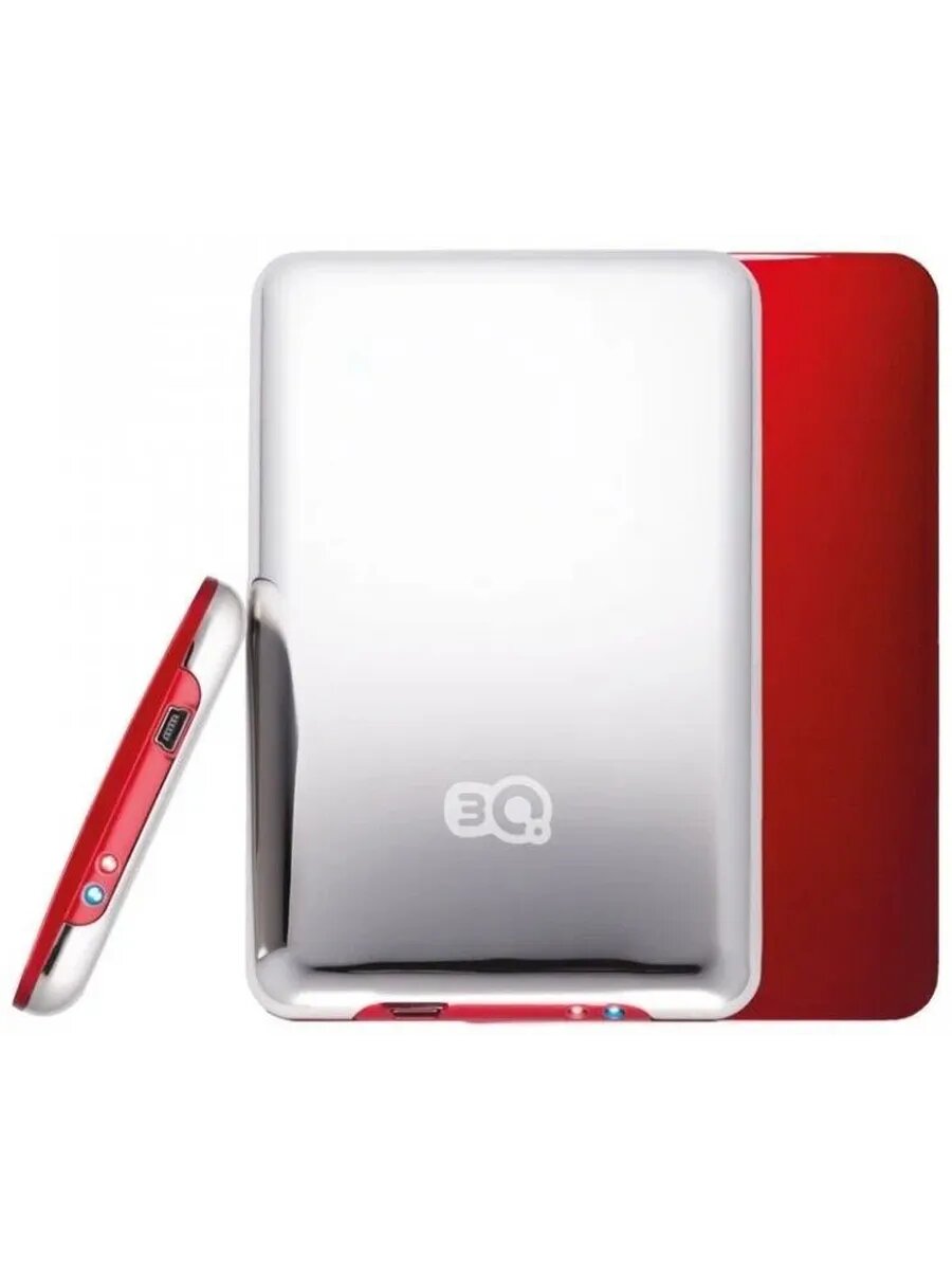 2.5" Внешний бокс 3QHDD-U245-HR красный - USB 2.0 Type-A