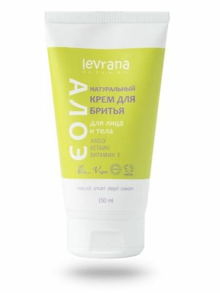 Levrana, Натуральный крем для бритья, 150мл