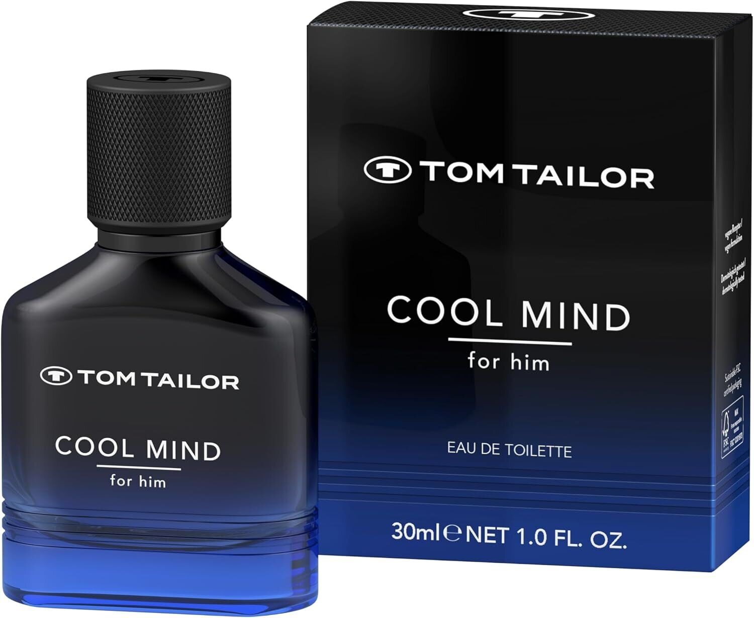 Tom Tailor For Him - Cool Mind Туалетная вода 30 мл.