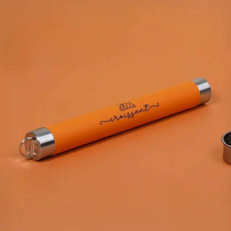 Скалка, 27 см, силикон, с удобной мерной шкалой и кольцом для подвешивания, отлично подойдет для выпечки, пельменей и мастики.