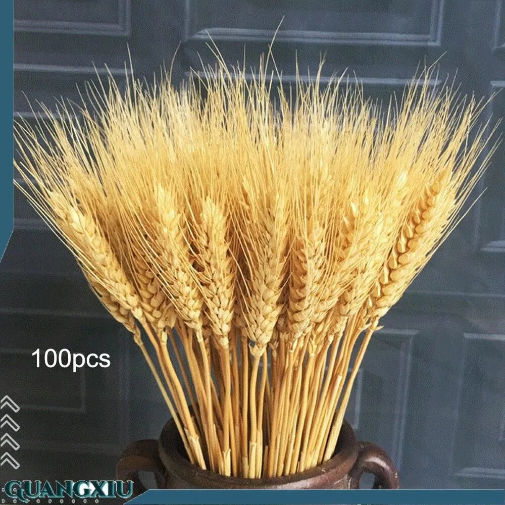 Пшеница, реалистичные цветы, для украшения свадьбы