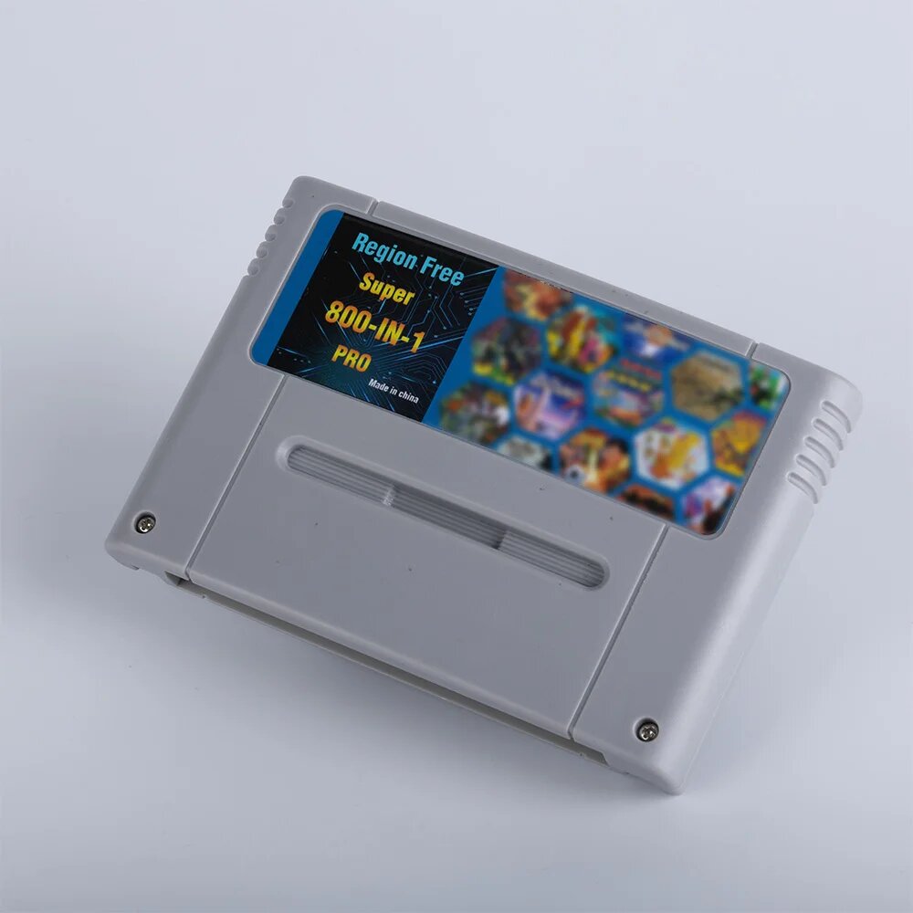 Игровая карта EVERDRIVE 800-в-1 Super SNES, EUR Grey